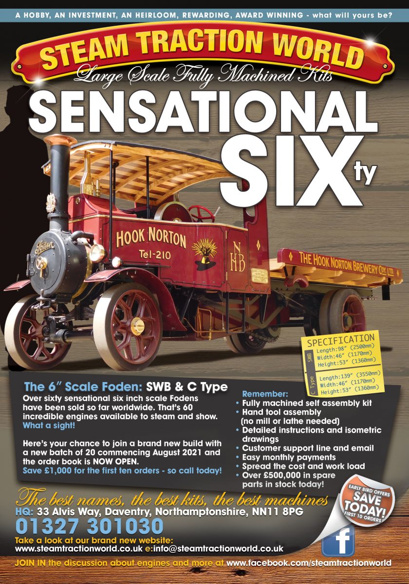 Press Advert for Steam Traction World | Nick Price Creatives Marketing ...